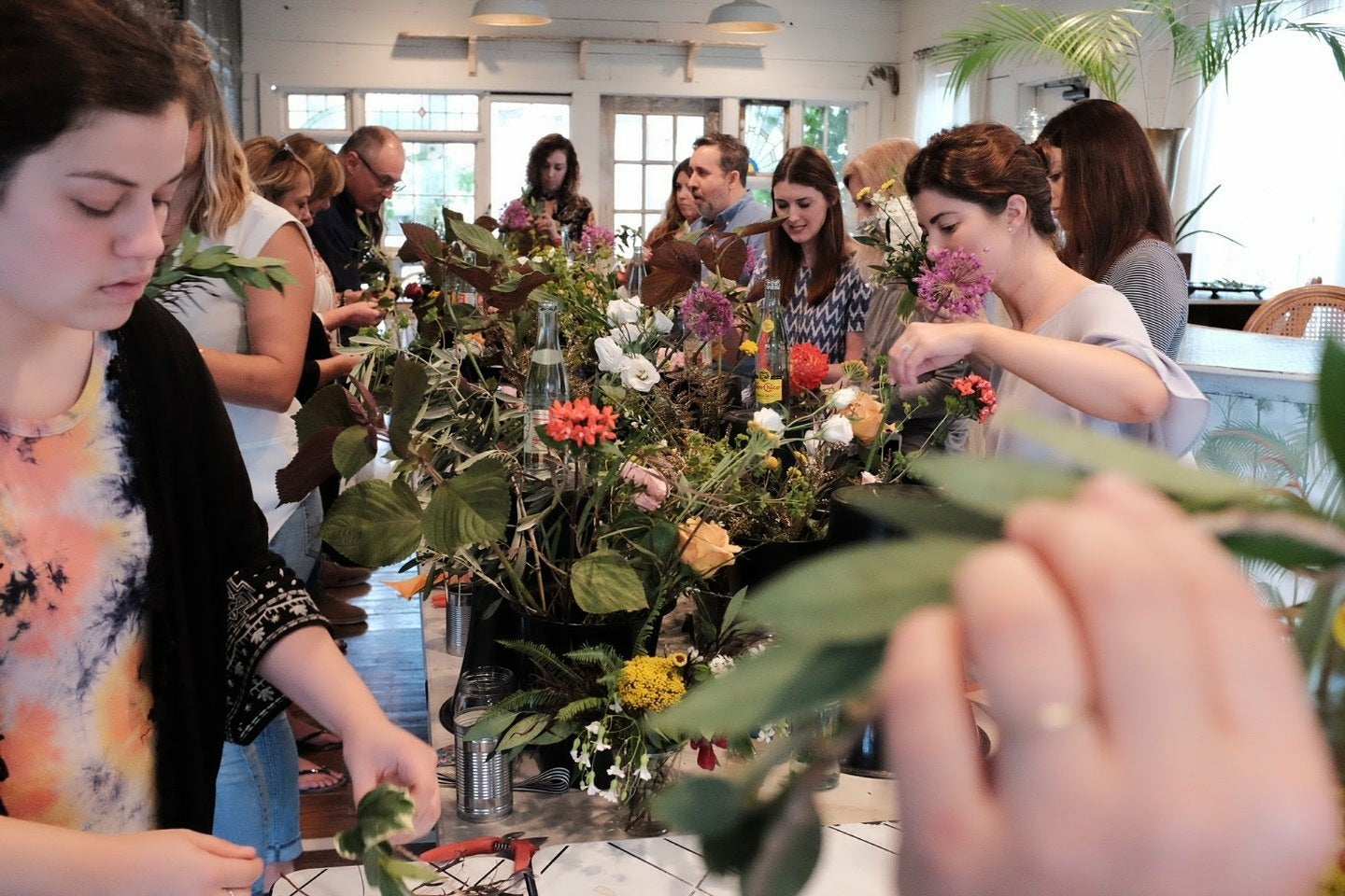 Floral for Fun Arranging Class – DIRT Flowers