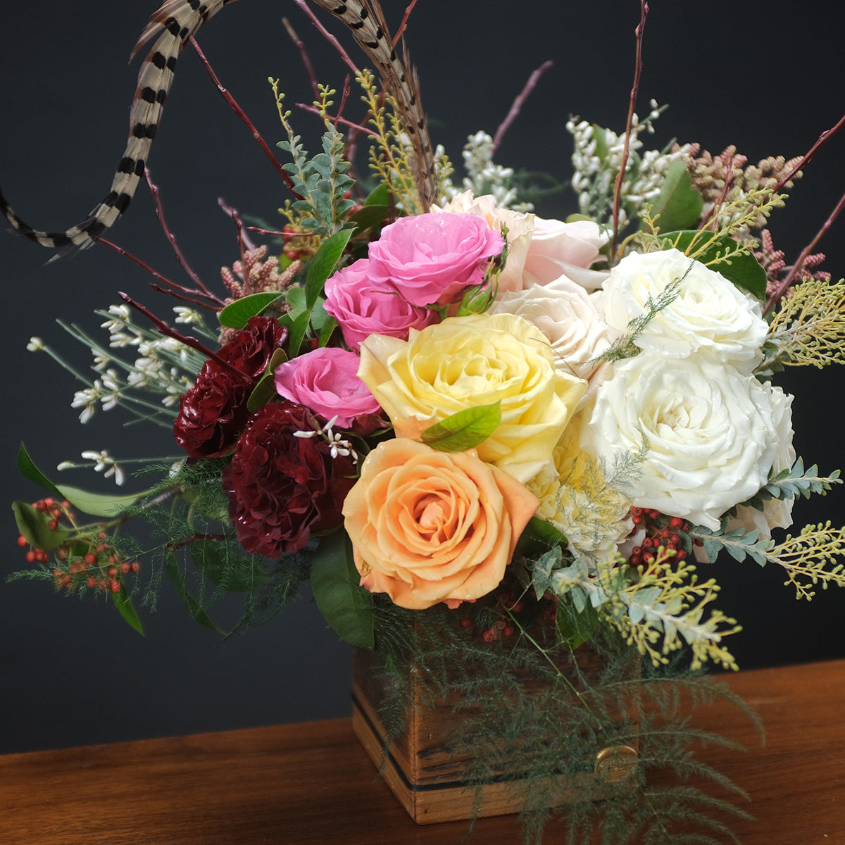 Ombré Dozen – DIRT Flowers